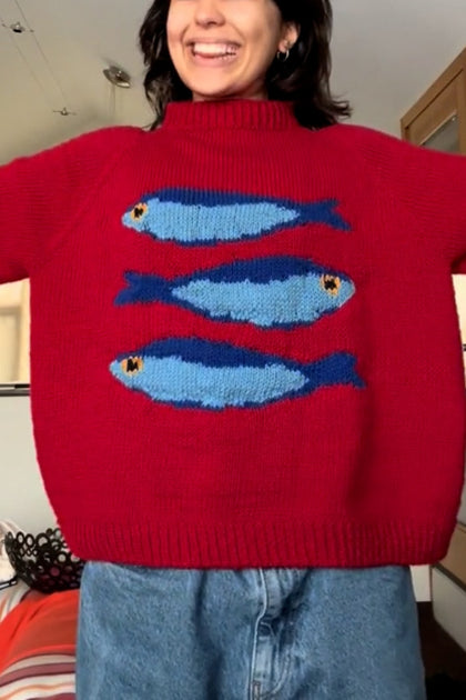 Fish Sweater – JustGraceGirl